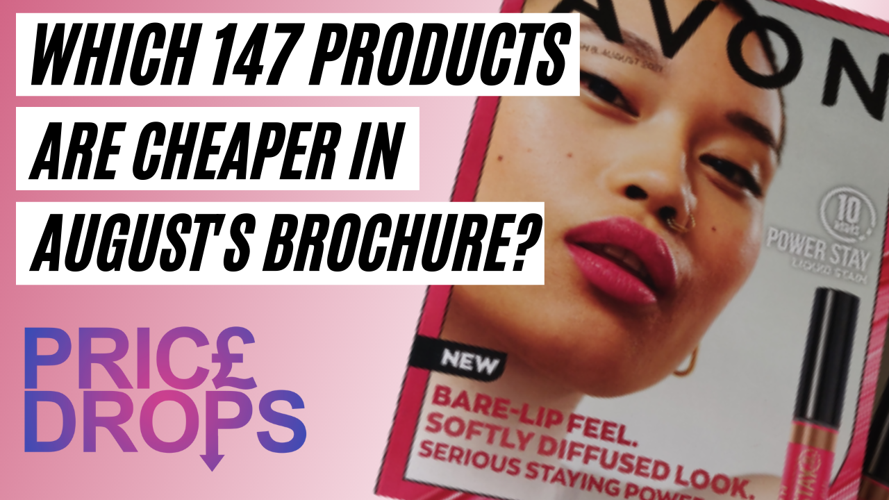 Avon August Brochure 8 2021 UK & All Price Drops